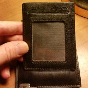 Men Bense | Accessories | Black Leather Wallet W Card Case Men Bense ...